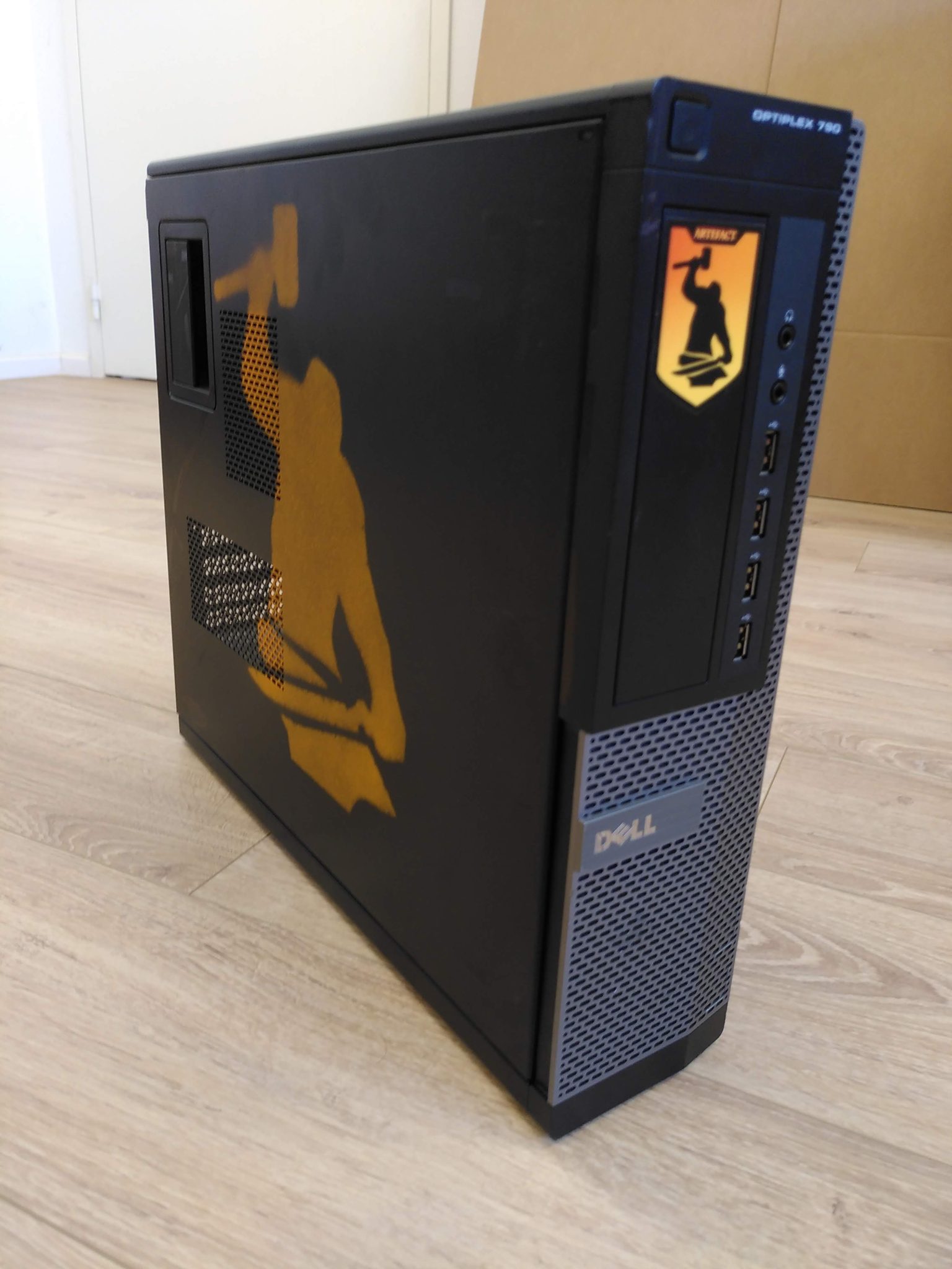 Peinture custom de votre boîtier PC gaming